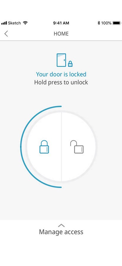 Discover our Somfy smart door lock.